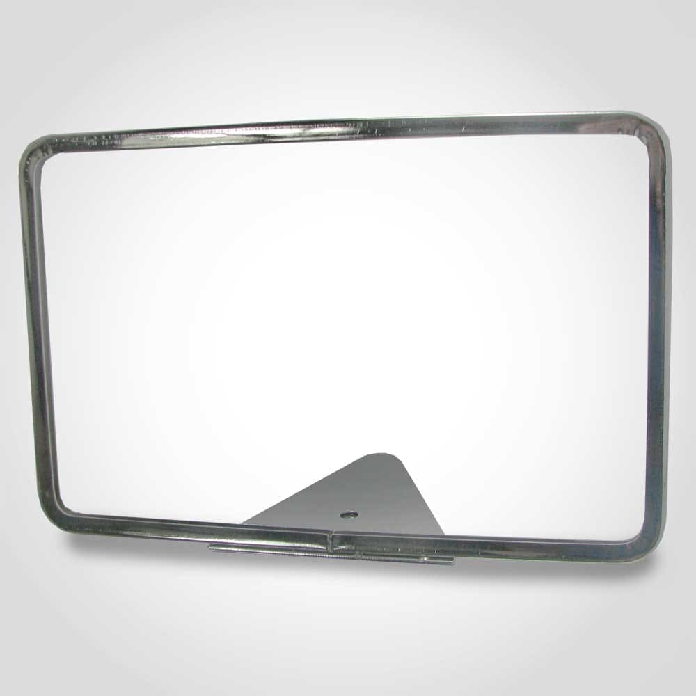 Chrome Wedge Sign Frame - 7" x 11" | Sign Frames