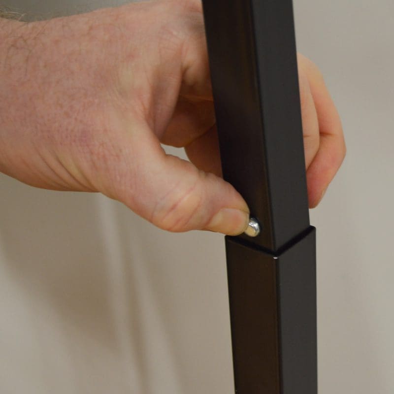 Pallet Sign Holder - Adjustable Height: 48" to 72"