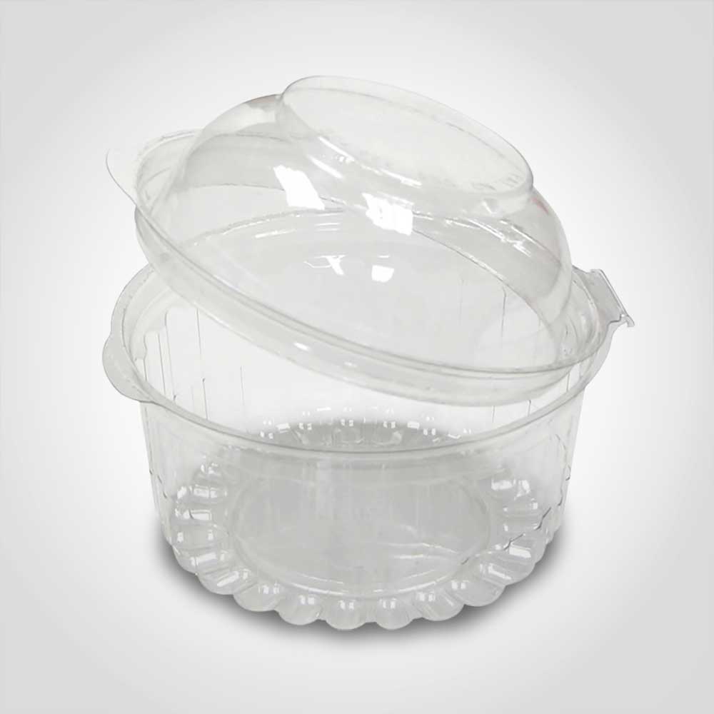 8 oz. Sho Bowl with Hinged Dome Lid - 250/case