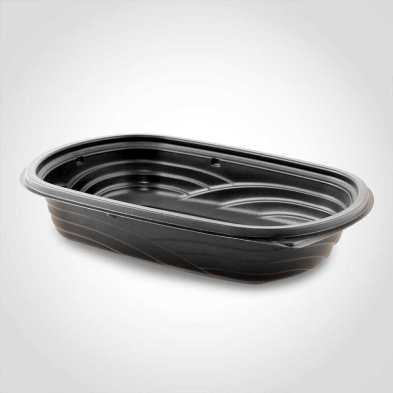 Small Entree Microwavable Takeout Container - 250/case
