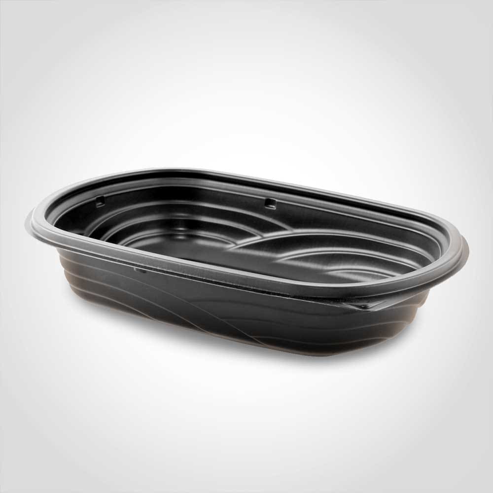 Small Entree Microwavable Takeout Container - 250/case