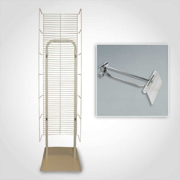 Freestanding Adjustable Grid Cap and Power Panel