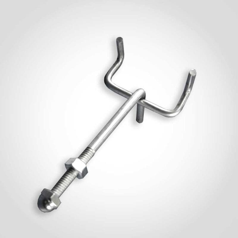 Retail Shelving Hooks | 4 inch Peg Board Extenders for reail shelving