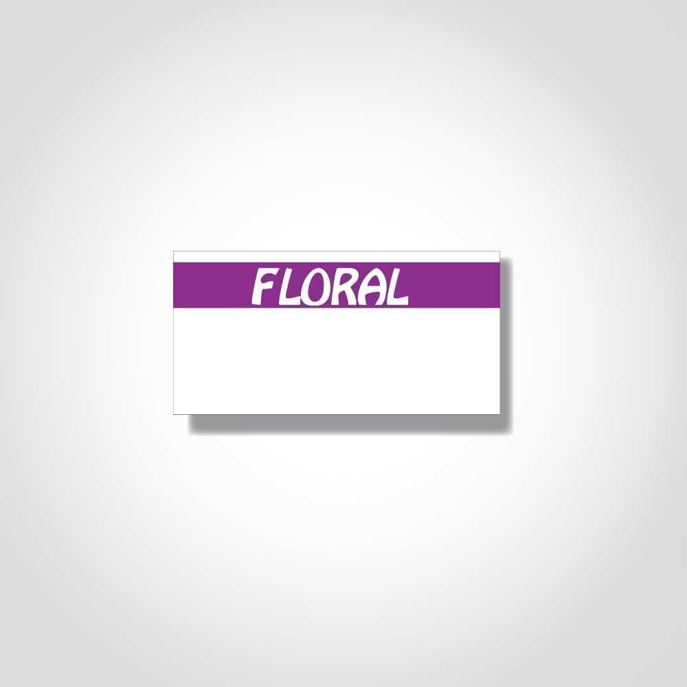 Monarch 1110 Floral Label - Sleeve of 17m | Pricing Guns