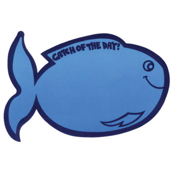 Store Signs | Please Use Next Register Easel Sign in Blue with white print