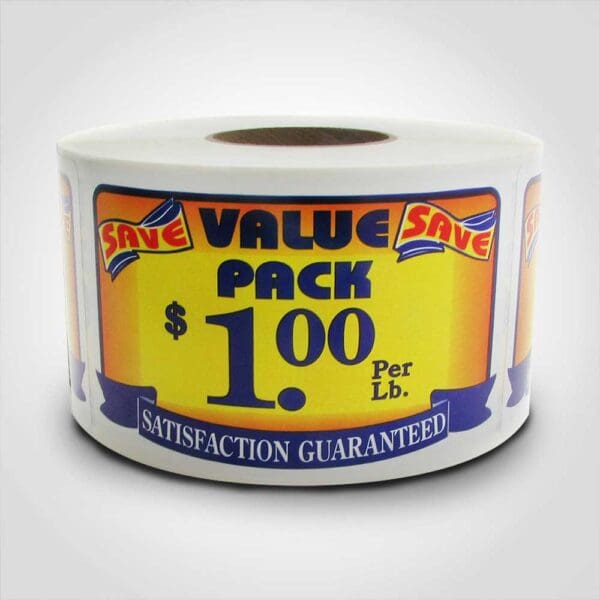 Value Pack Save $1.00 Label | 500 Stickers