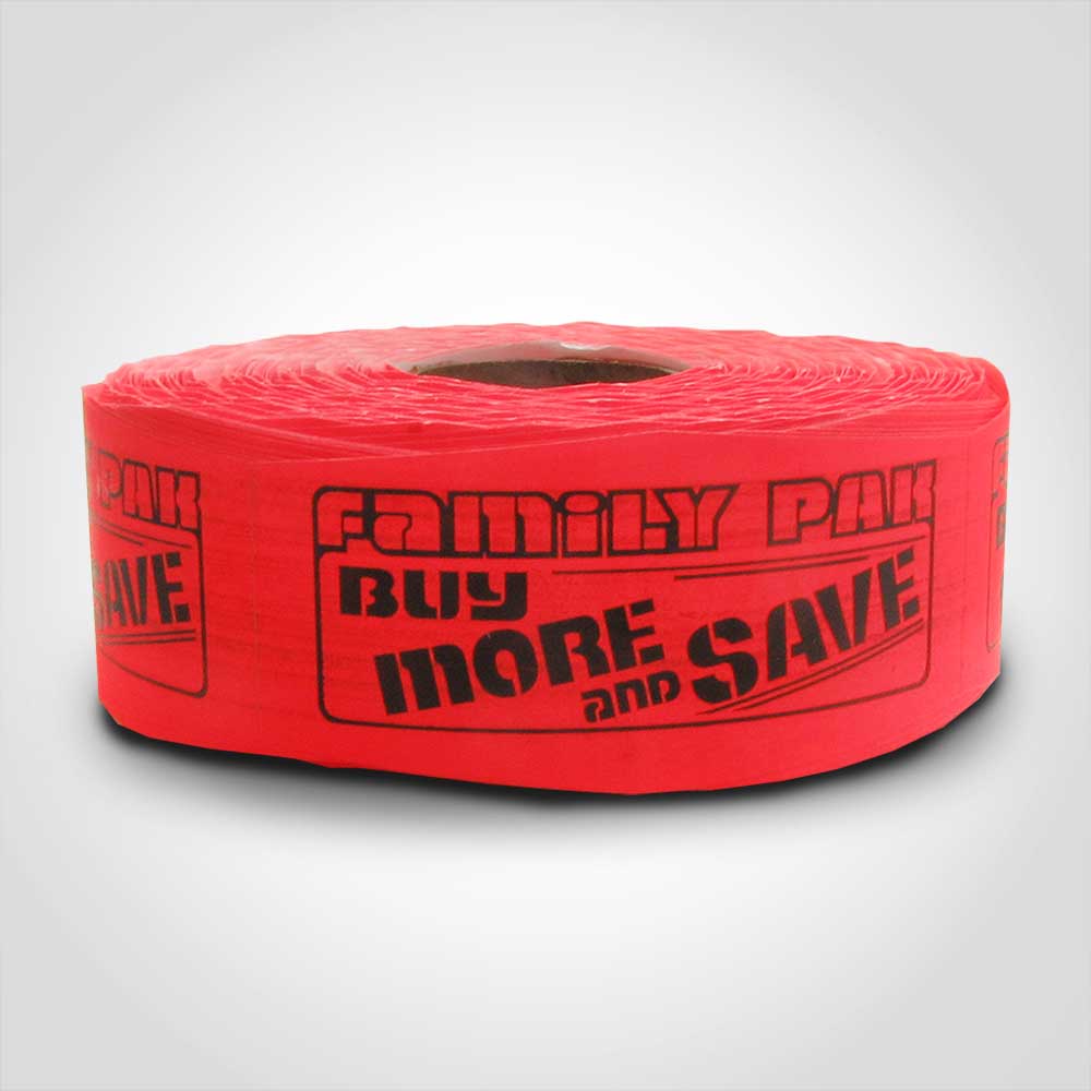 Buy More and Save Label - 500 Stickers | Merchandising Labels