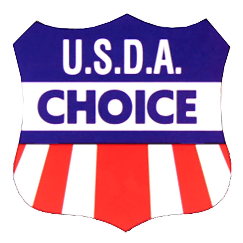 USDA Choice Badge Label - 1000 Stickers | Butcher Labels