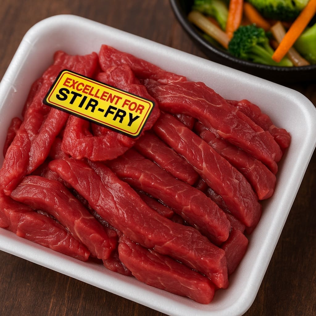Stir Fry Label - 500 Stickers | Merchandising Labels