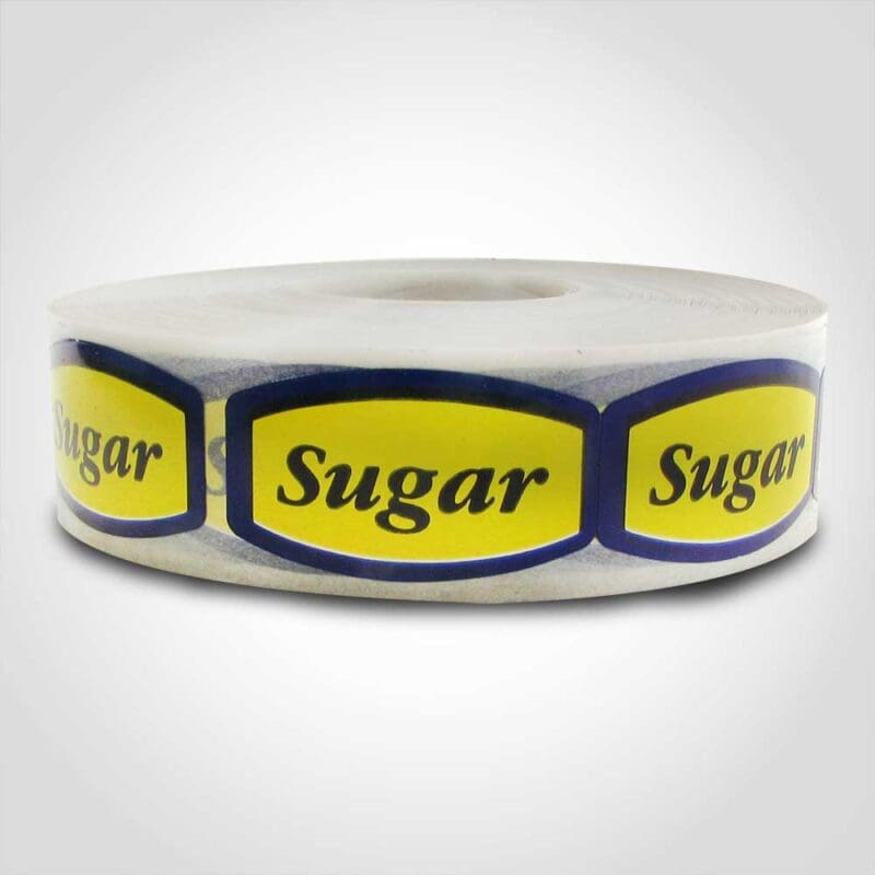 Sugar Label | 1000 stickers - Brenmarco.com