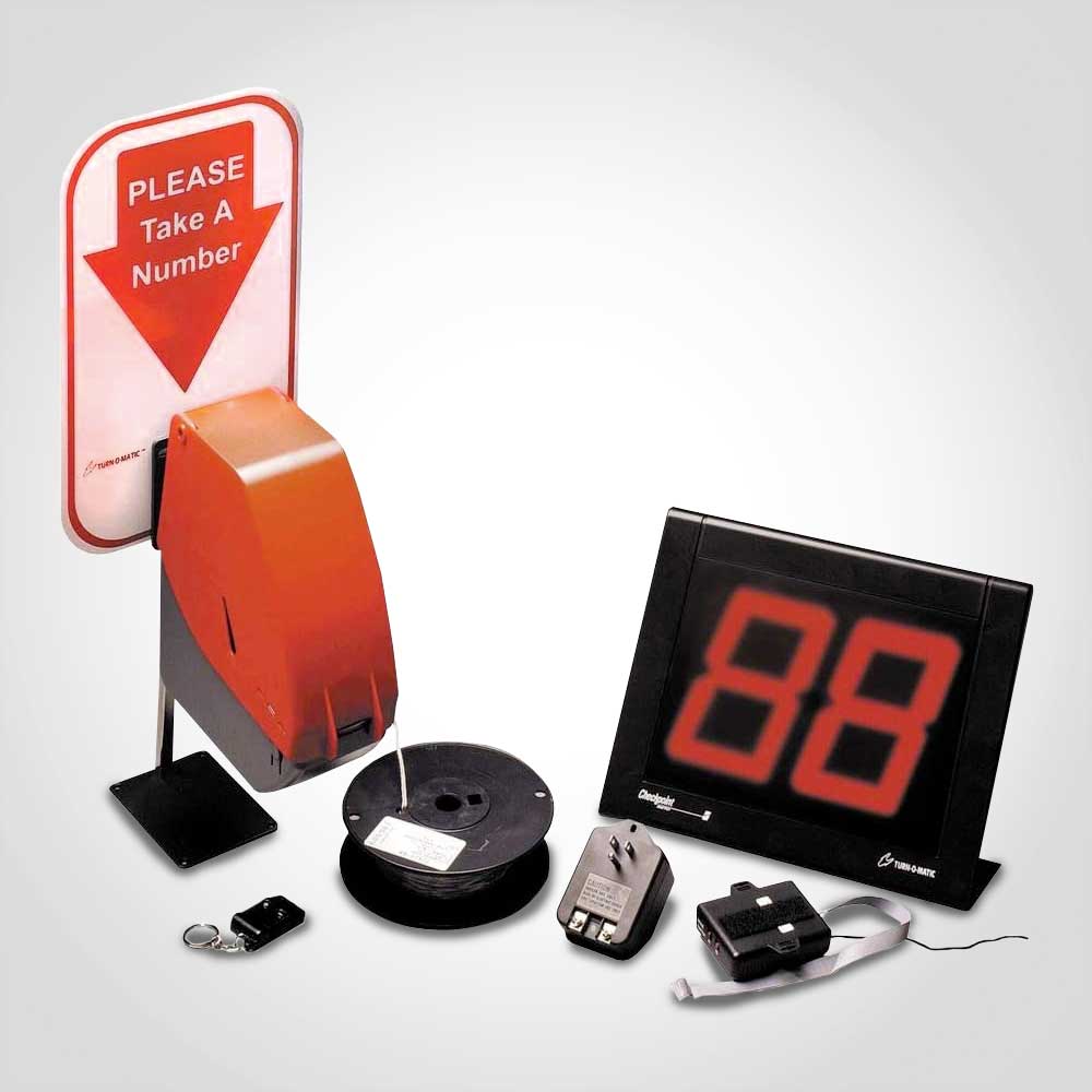 Turn-O-Matic DELUXE System | Take a Number System