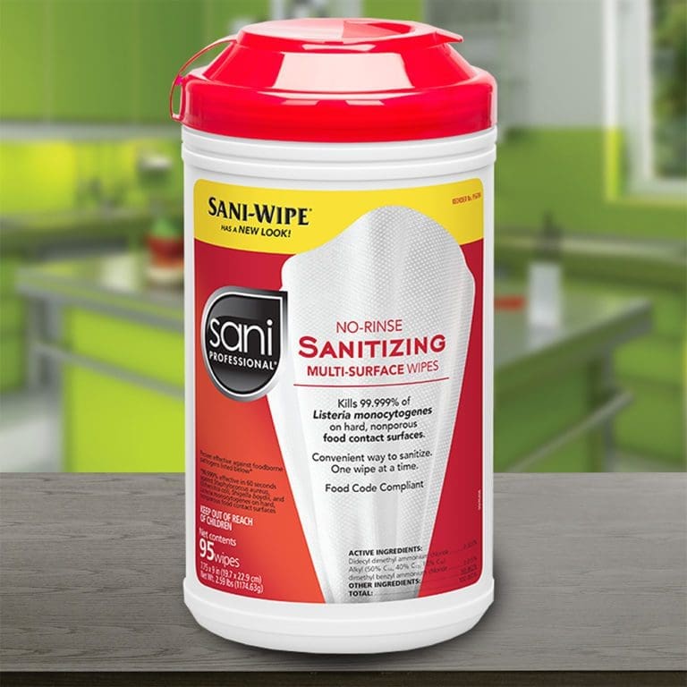 Surface Sanitizing Wipes | Sani Wipes for surfaces dispensing tub