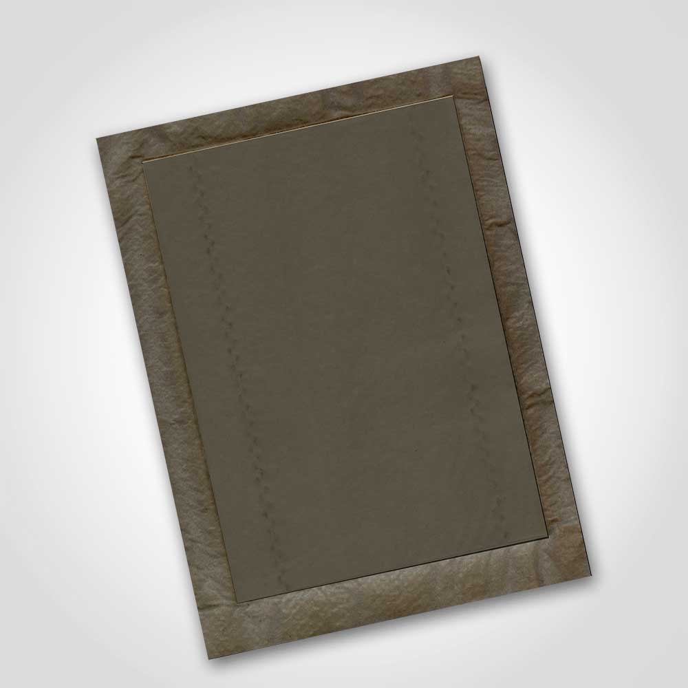 50g Black Gel Meat Pad - Black 4.5 x 6 inch | Meat Pads