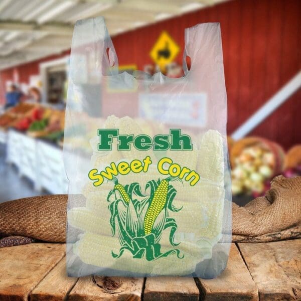 Corn Bag Heavy Duty Shopping Bag 1000pk | Produce Bags