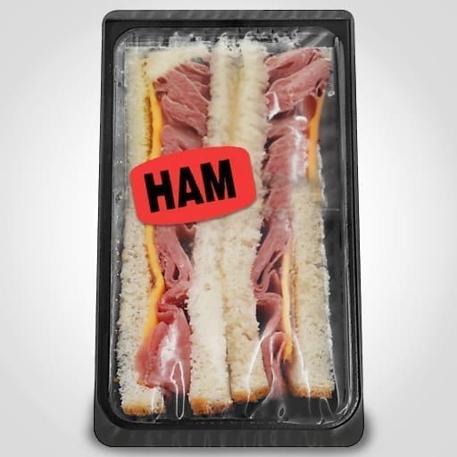 Ham Label - 1000 Stickers | Deli Labels