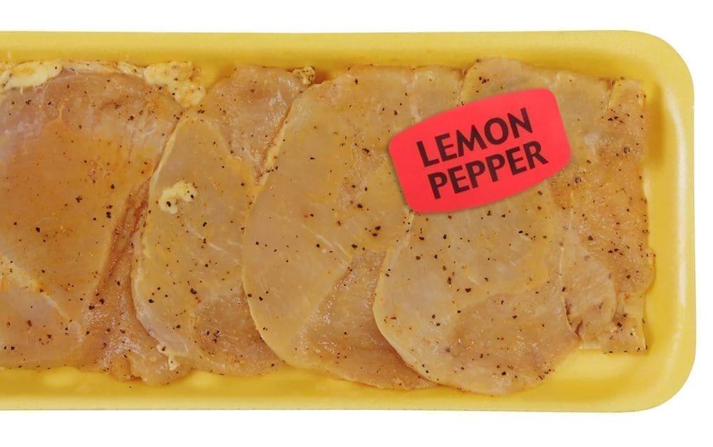Lemon Pepper Label - 1000 Stickers | Butcher Labels