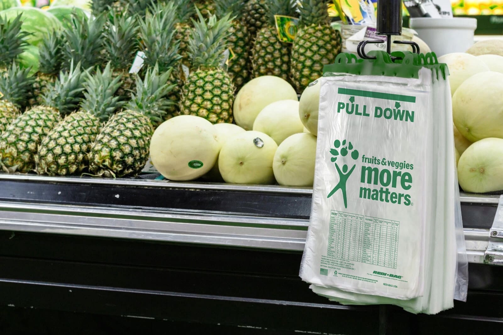 Produce Header Bags, reads "More Matters" - 2000/bags