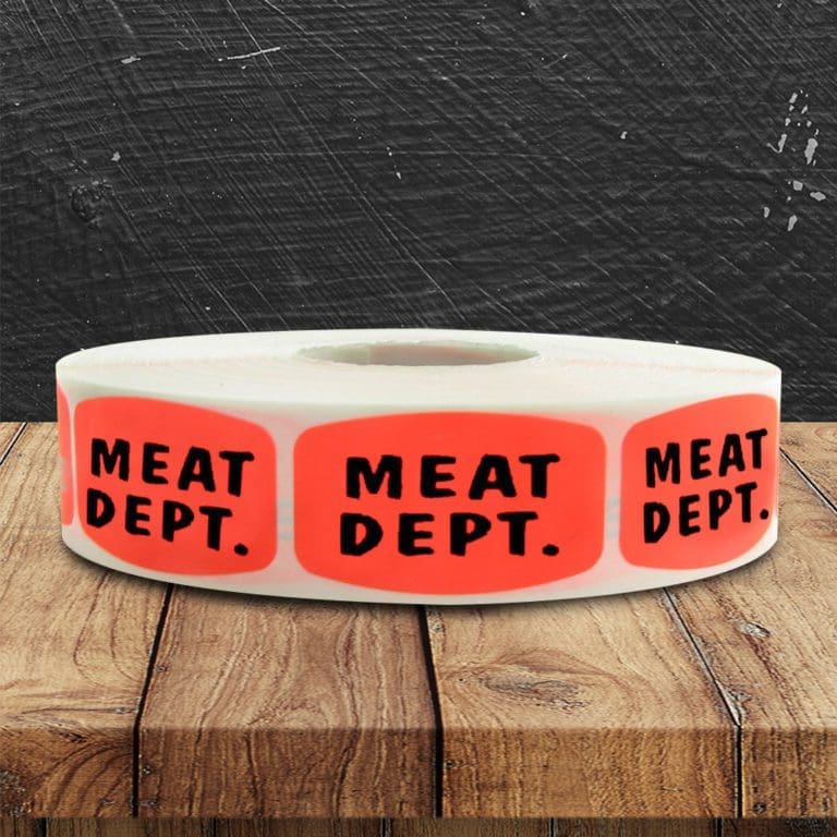 Meat Department Labels | 1000 Stickers - Brenmarco.com
