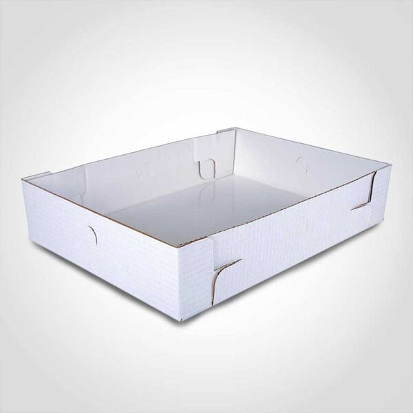 Corrugated Tray Half Sheet Cake Box 19x14x5 in - Brenmarco.com