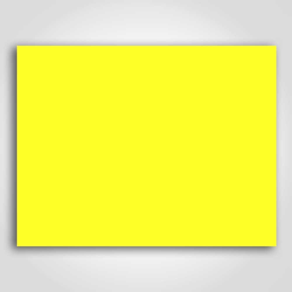 Yellow Blank Sign Cards 8.5" x 11" - 100/pkg | Sign Cards