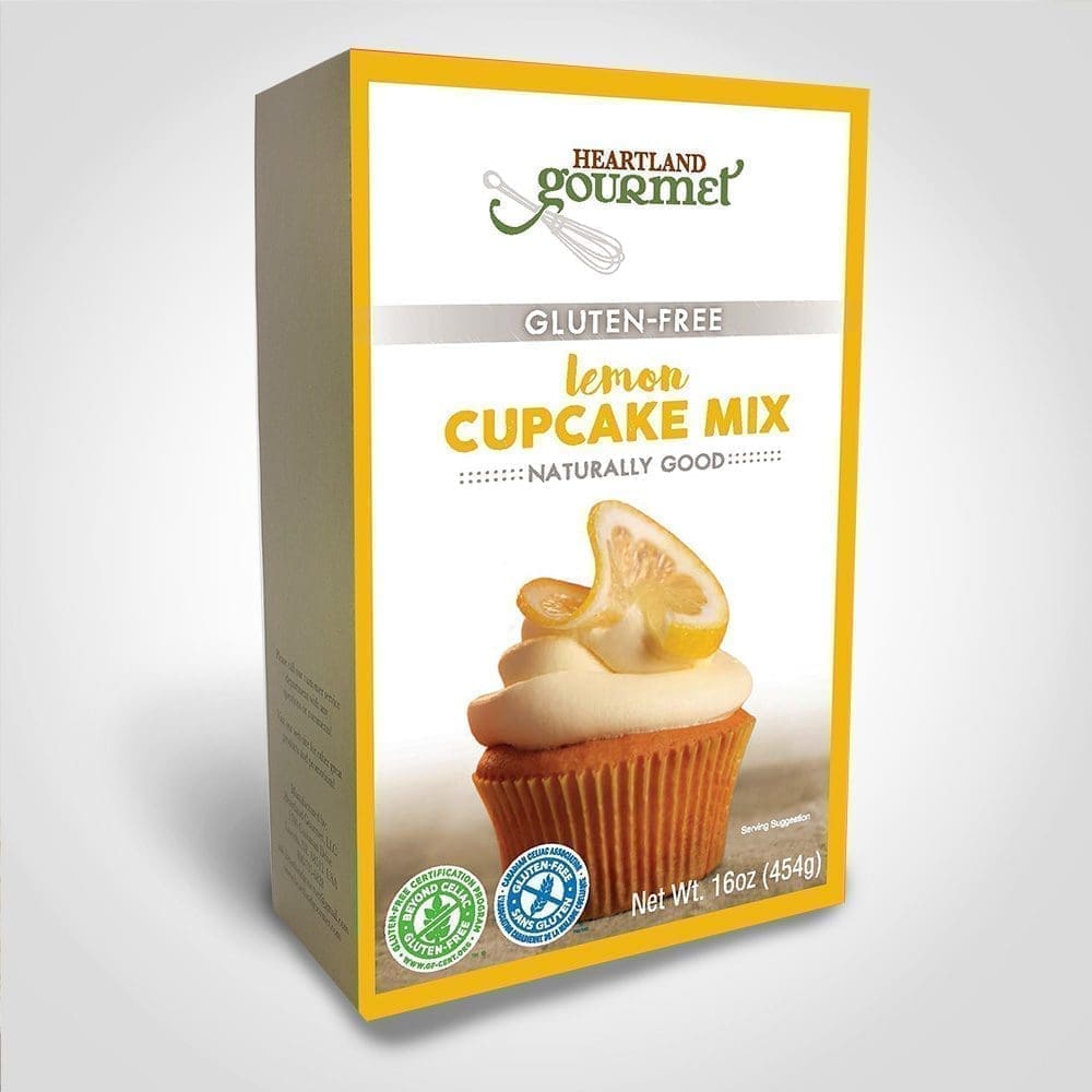 Lemon Cupcake Mix Gluten Free - 6 Pack | Baking Mixes