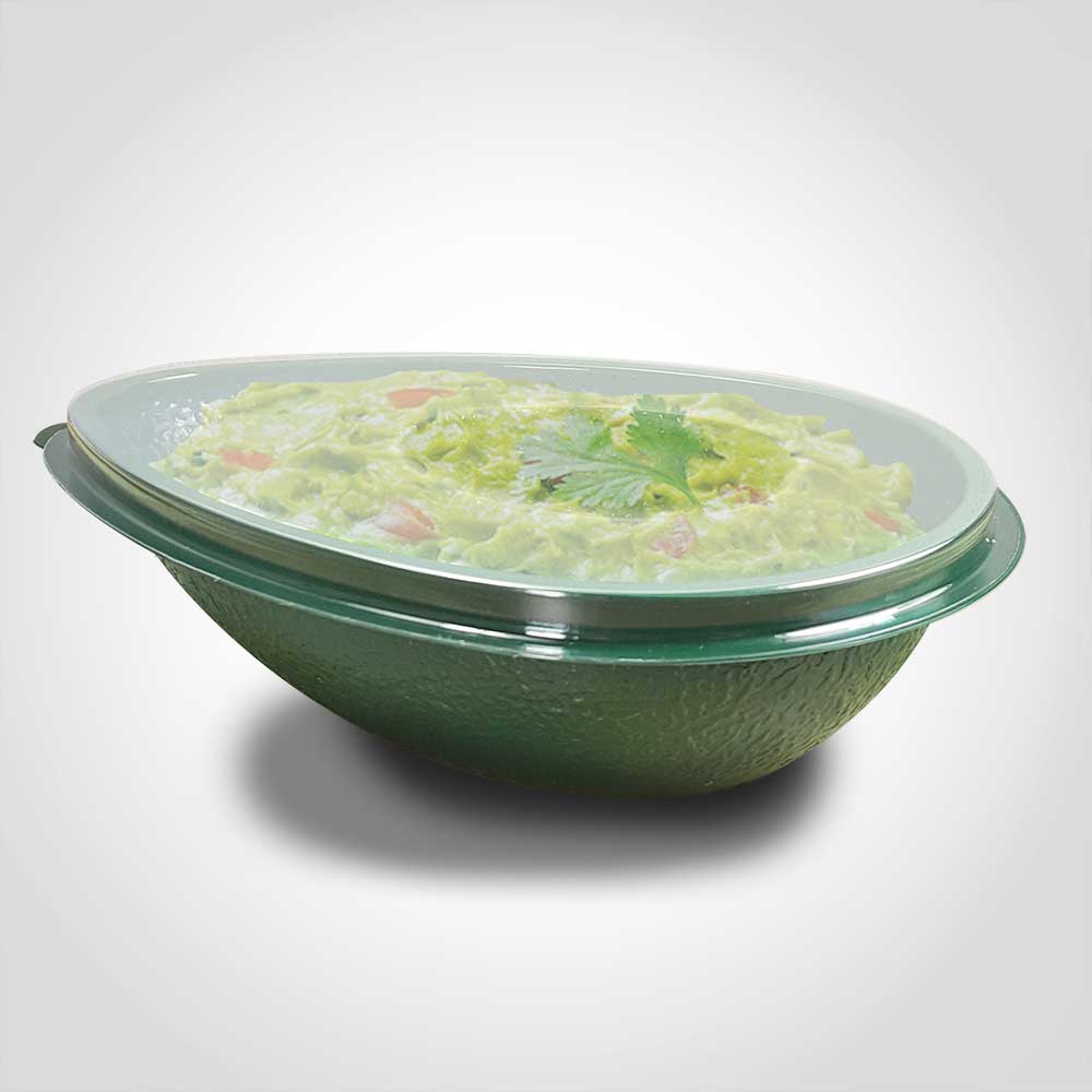 Guacamole Container 1lb - 50/case | Deli Containers