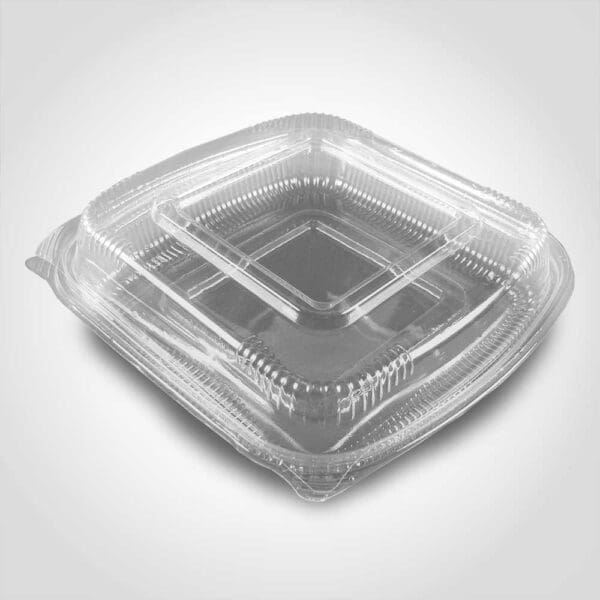 To Go Disposable Clamshell for Meals 8.6 x 8 x 2 - 160PK