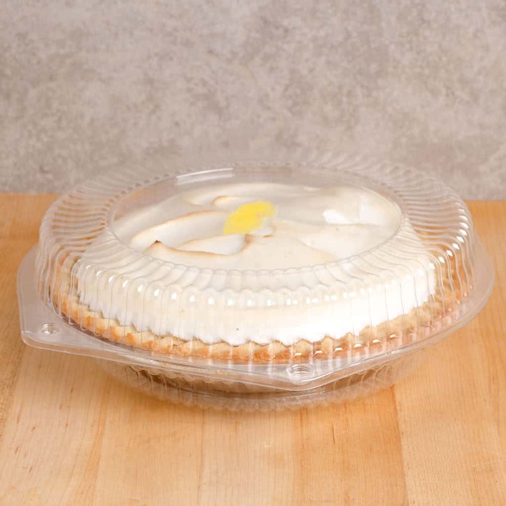 Shallow Pie Clamshell 9 inch Plastic Pie Packaging - 250 qty | Brenmar