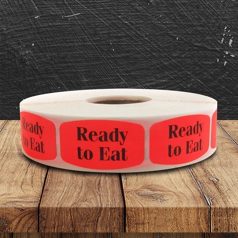 Ready to Eat Labels | 1000 Stickers - Brenmarco.com