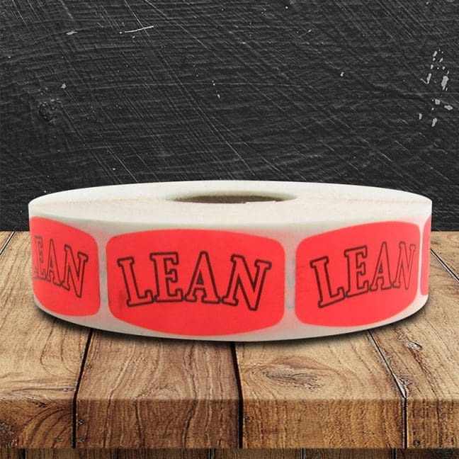 Lean Labels | 1000 Stickers - Brenmarco.com