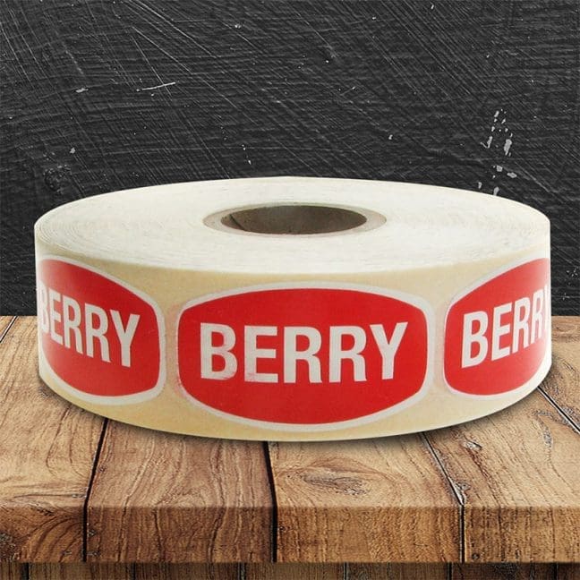 Berry Labels | 1000 Stickers - Brenmarco.com