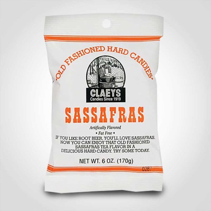 Claeys Sassafras Candy Old Fashioned Hard Candy - 24PK