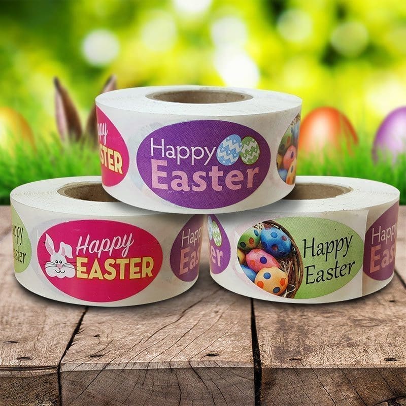 Easter Label Seaonal Promotional Label | 500 stickers