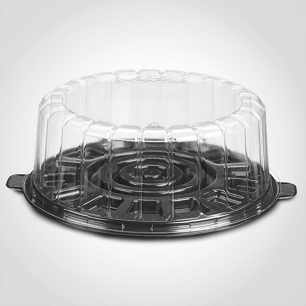 7" Cake Container Pet Plastics - 100/case | Cake Packaging