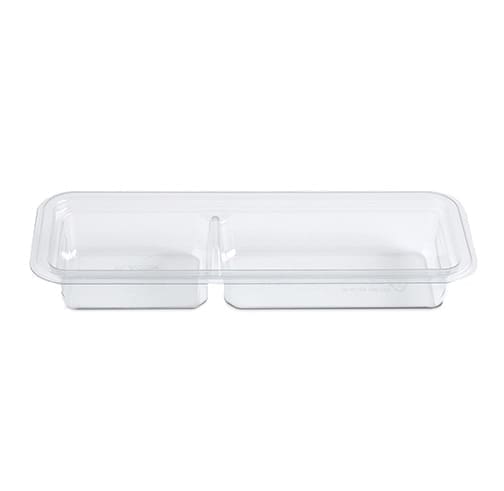 Snackcubes 2 Compartment Box - 1056/case | Takeout Containers