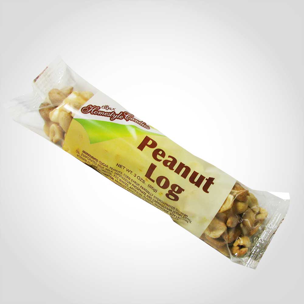 Peanut Log Crown Candy - 12 Pack | Candy