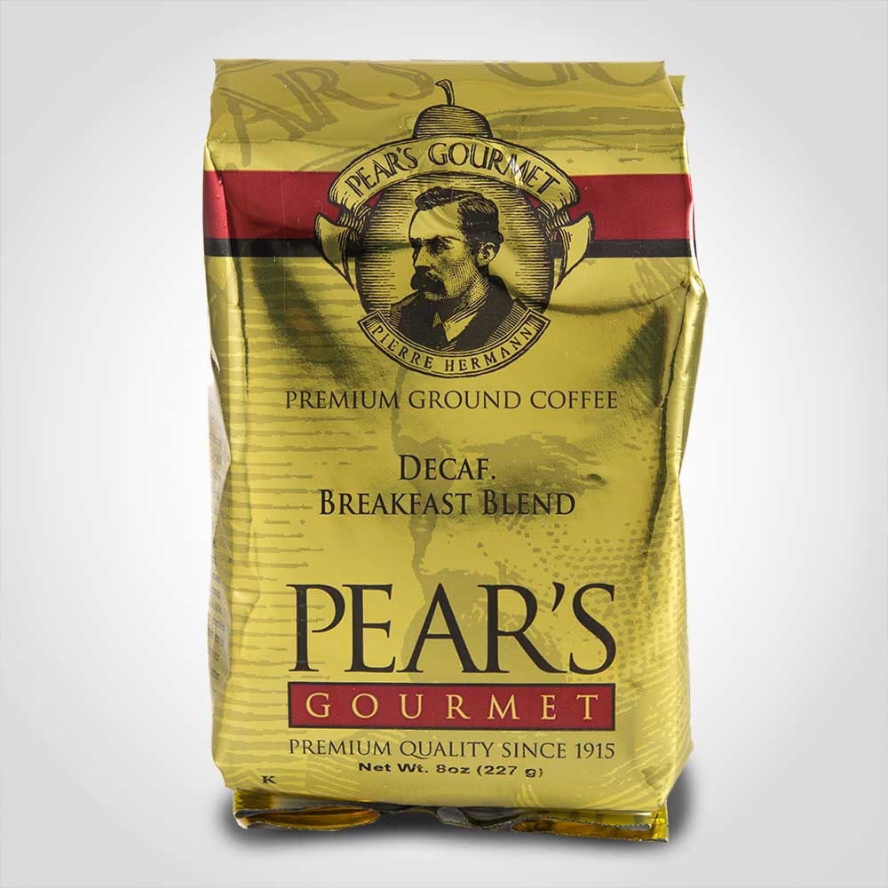 Pears Coffee Decaf Breakfast Blend 8oz Bag - 6 Pack | Coffee