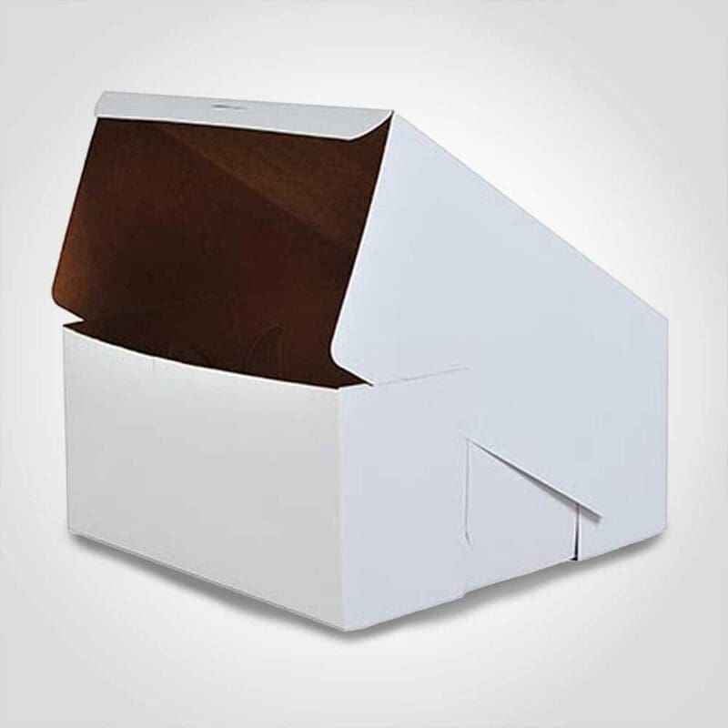 12 INCH Cake Box 1Pc lock corner 12 x 12 x 6 in - Brenmarco.com