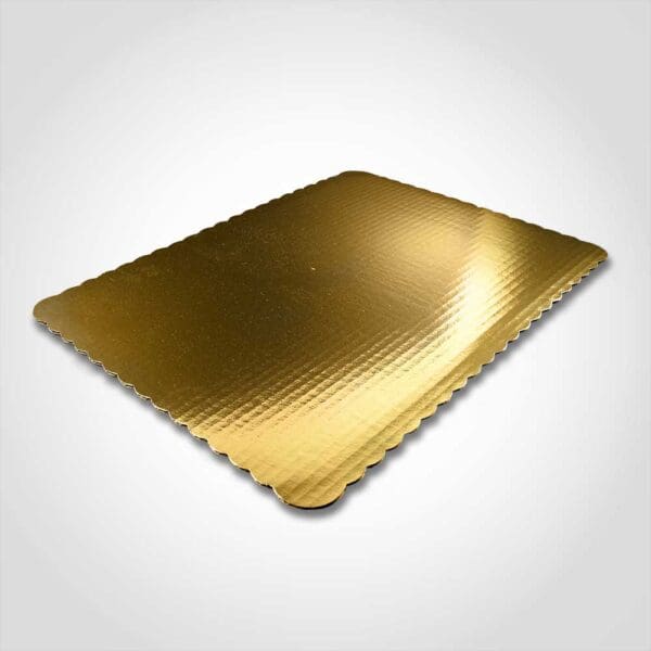 Cake Pads | Half Sheet White Rectangle Corrugated Pad 100 PACK