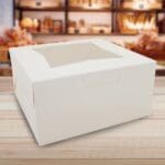 Cake Boxes | 10 inch Cake Box White 10 x 10 x 4 inch