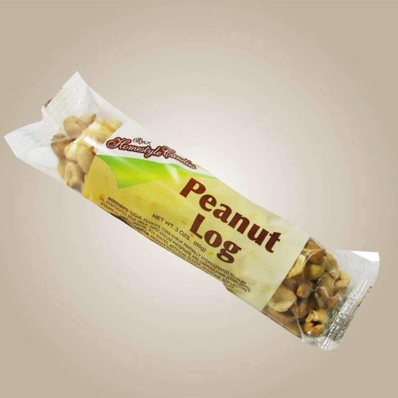 Peanut Log Crown Candy - 12PK