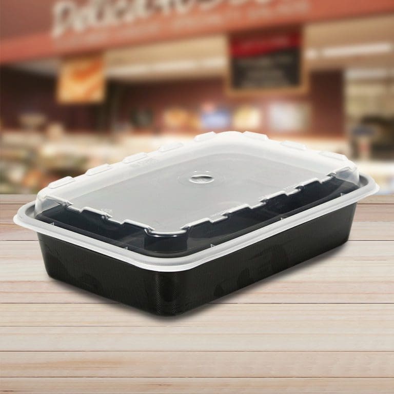 Rib Containers | Full Slab Container with Lid for Rib Packaging 100 PACK