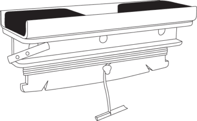 Magnetic Ladderless Ceiling Sign Clip Holder & Cord