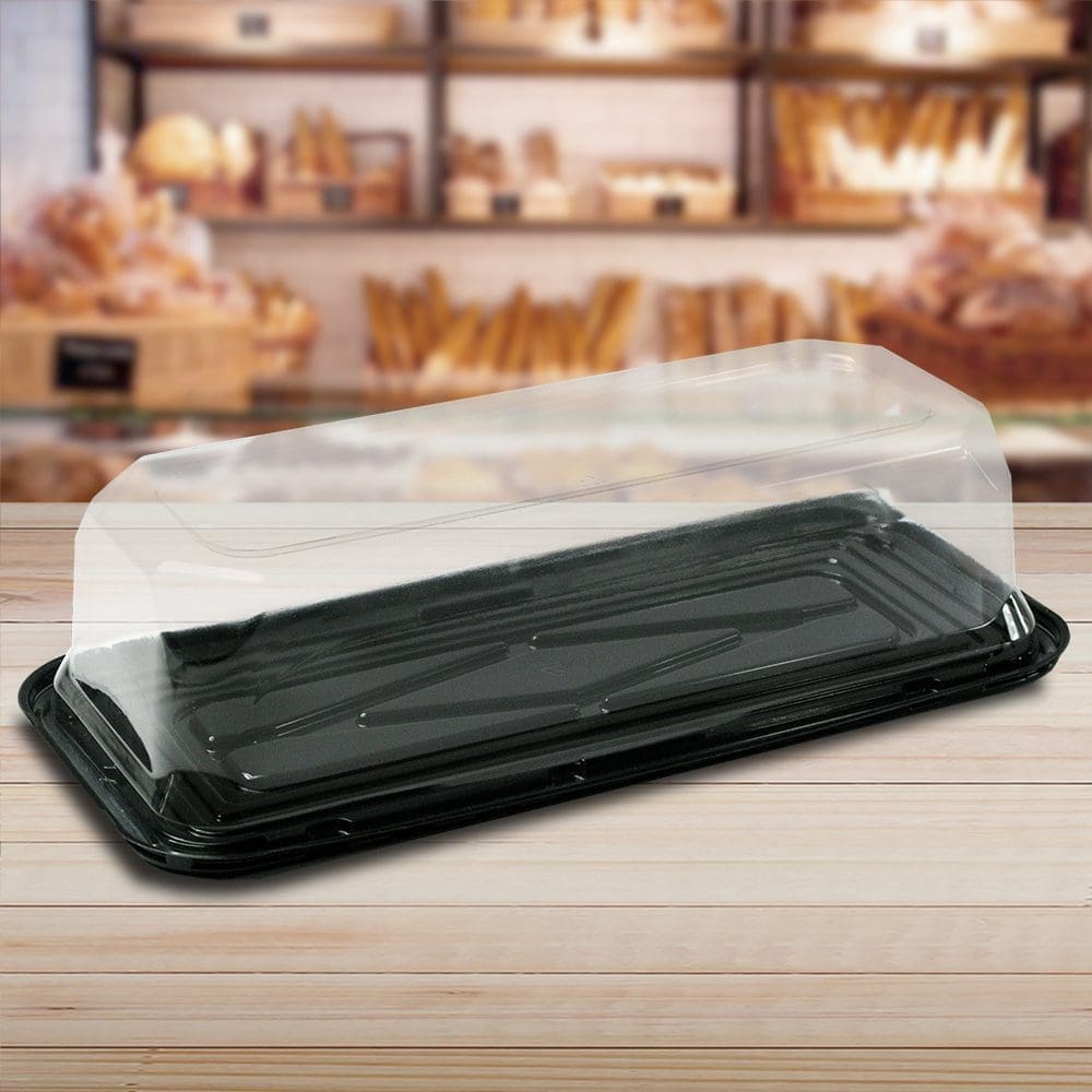 Large Bar Cake Container with High Lid | Shop bakery supplies - Brenmar