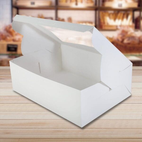 Bakery Boxes | White Half Sheet Cake Box 19 x 14 x 4 inches