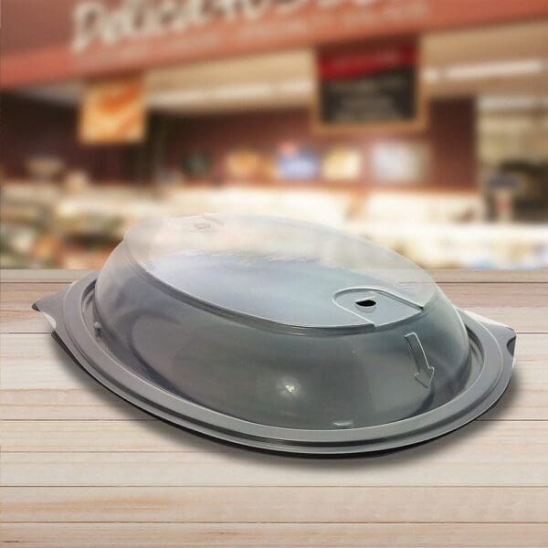 Rib Containers | Full Slab Container with Lid for Rib Packaging 100 PACK