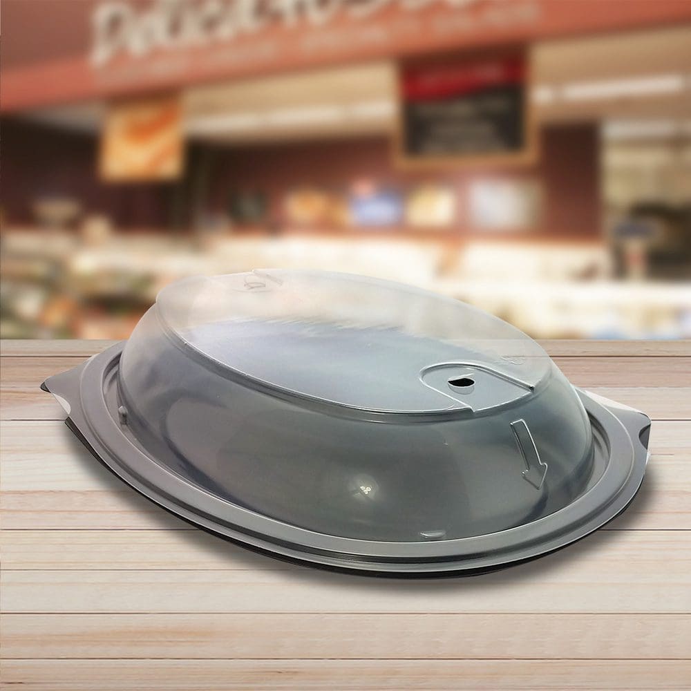 Rib Containers | Full Slab Container with Lid for Rib Packaging 100 PACK