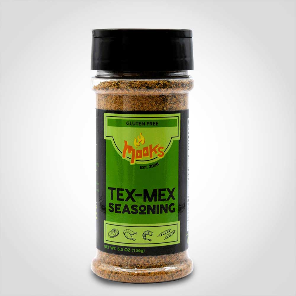 Mook's Tex Mex Seasoning 5.5oz - 12 Pack