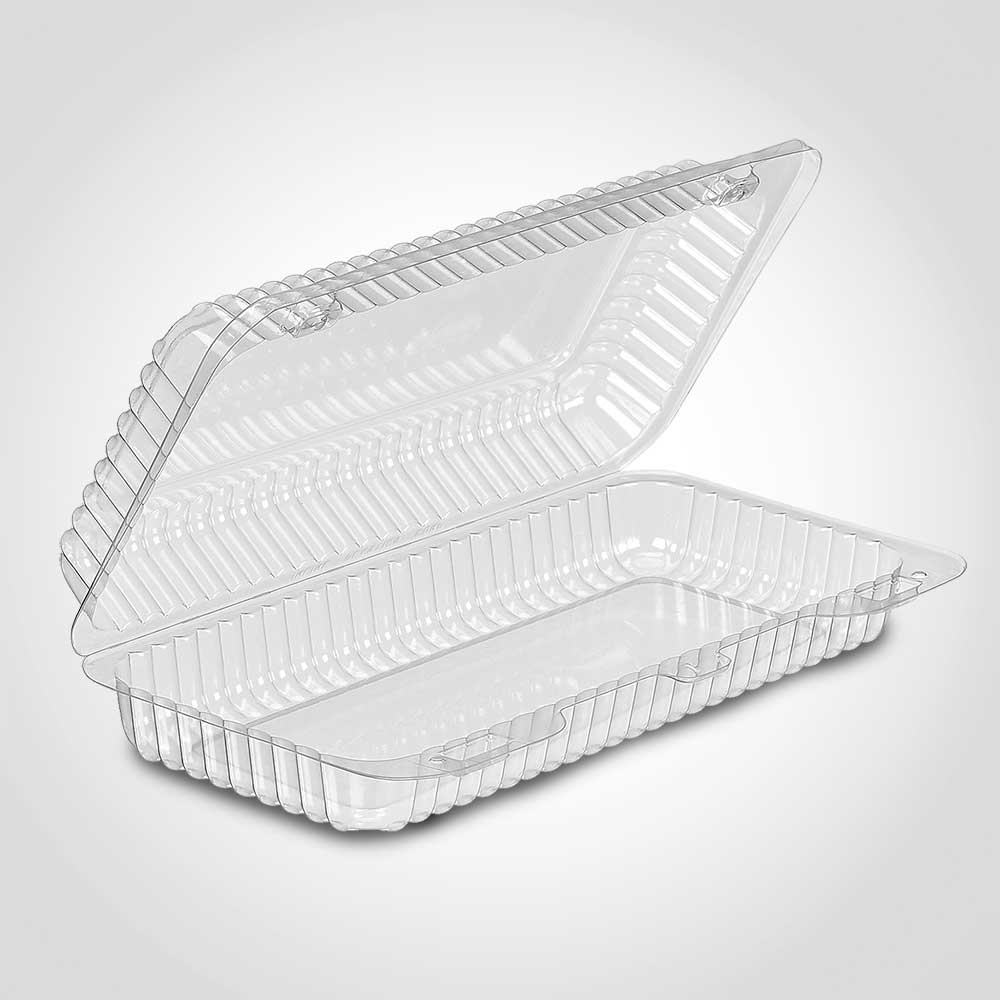 Hinged Sandwich Container - 300/case | Takeout Containers