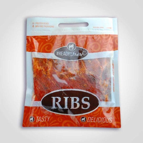 Deli Bags | Half Slab Rib Bags with Handle - 250pk